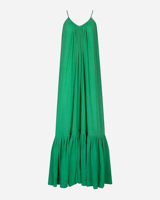 J.Crew Kalita Brigitte Maxi Dress in Green | Lyst