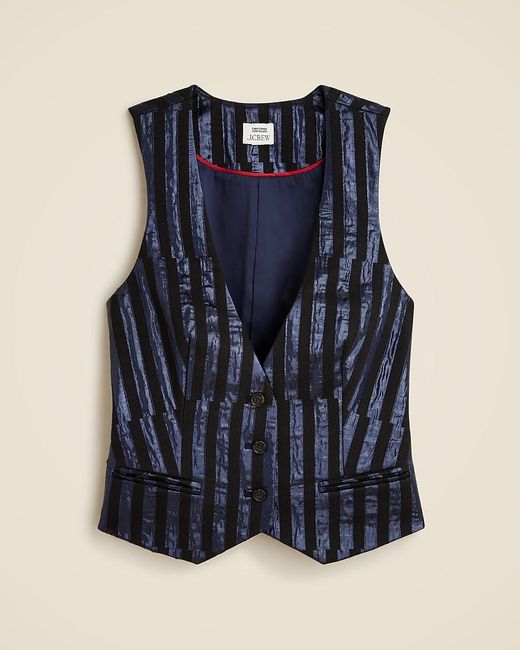J.Crew Christopher John Rogers X Slim-Fit Vest in Blue | Lyst