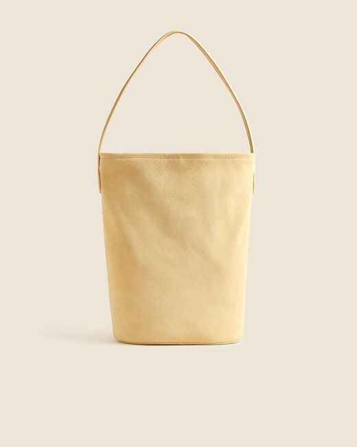 J.Crew Berkeley Bucket Bag in Natural | Lyst
