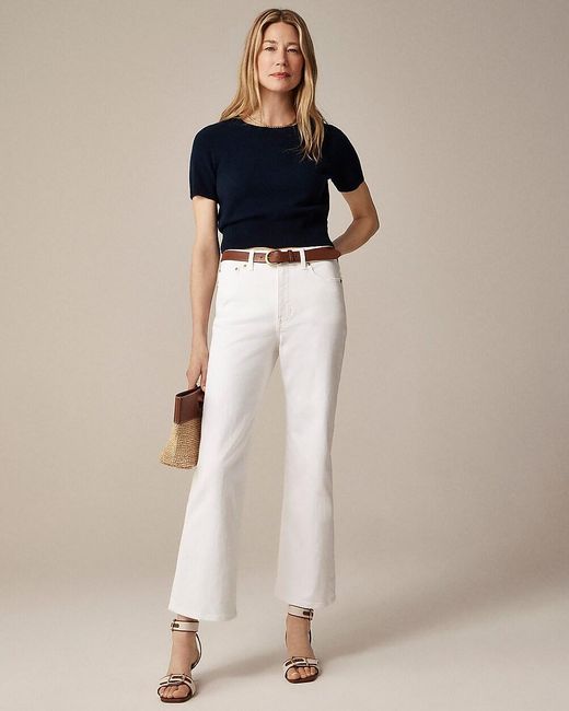 J.Crew Tall High-Rise Kickout Jean | Lyst