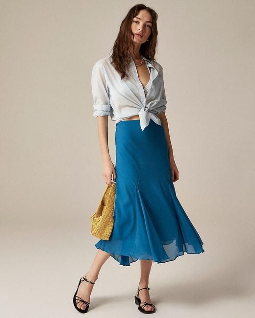 Fascinating J Crew Slip Skirt Photos