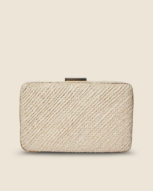 J.Crew Kayu Carmen Clutch in Natural | Lyst