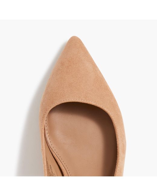 J.Crew Slingback Kitten Heels in Brown | Lyst J.Crew Slingback Kitten Heels in Brown | Lyst