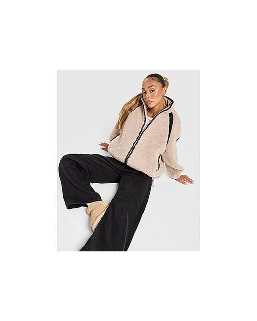 UGG Nikia Fluff Jacket in Black | Lyst UK