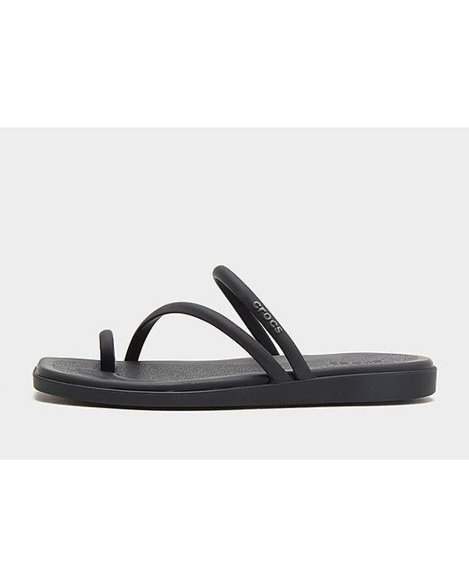 Crocs™ Miami Toe Loop Sandals in Black | Lyst UK