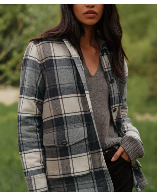 Jenni Kayne Shearling-Lined Farmhouse Jacket in Green | Lyst