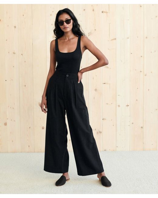 Jenni Kayne Raffia Mule in Black | Lyst