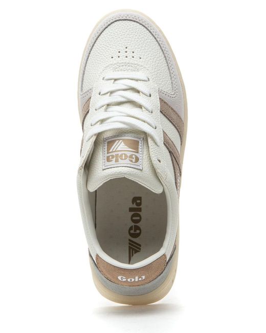 Gola "Gola Grandslam Sneaker/Feather/Oat in Gray | Lyst