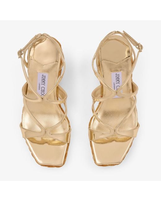 Jimmy Choo Ayla 110 in Metallic | Lyst