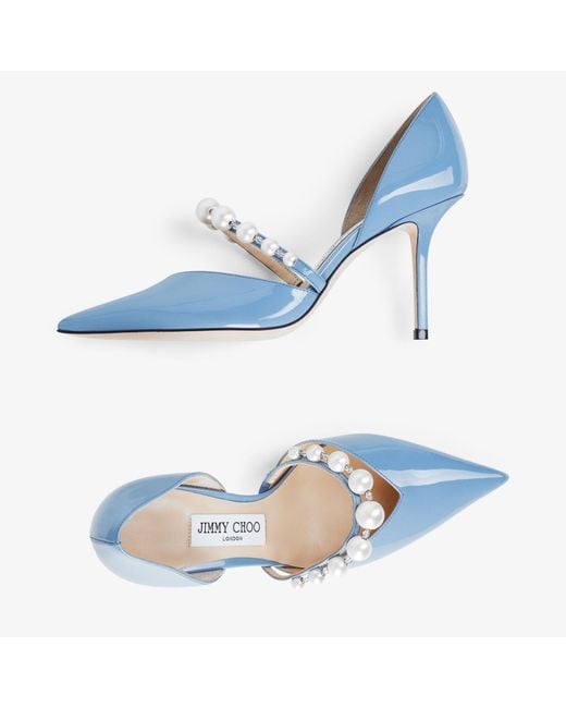 Jimmy Choo Aurelie 85 in Blue | Lyst