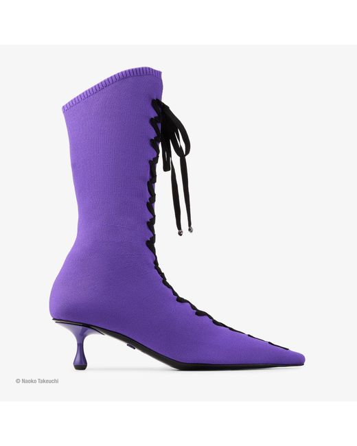 Jimmy Choo Sailor Saturn Boot 50 in Purple | Lyst