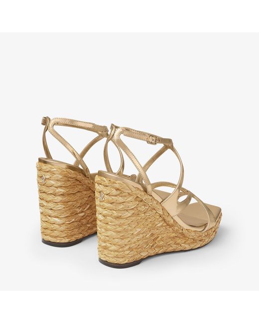 Jimmy Choo Ayla 110 in Metallic | Lyst