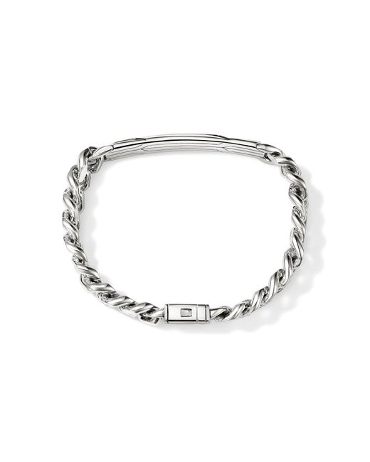 John Hardy Icon 50 Curb Bracelet, 11Mm in Metallic for Men | Lyst