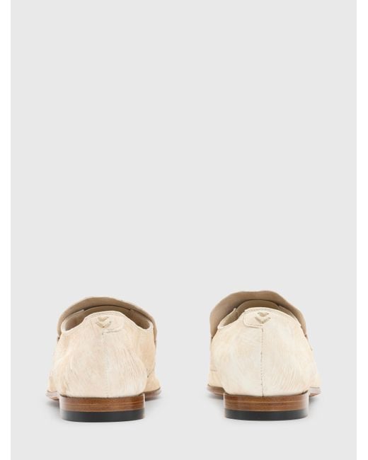 John Varvatos Merida Loafer in Natural for Men | Lyst