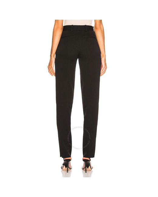 Y. Project Classic Front Cut Tailored Pants in Black | Lyst