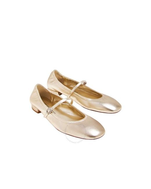 Stuart Weitzman Light Claris Ballet Flats, Brand Size 38 Us in Natural ...