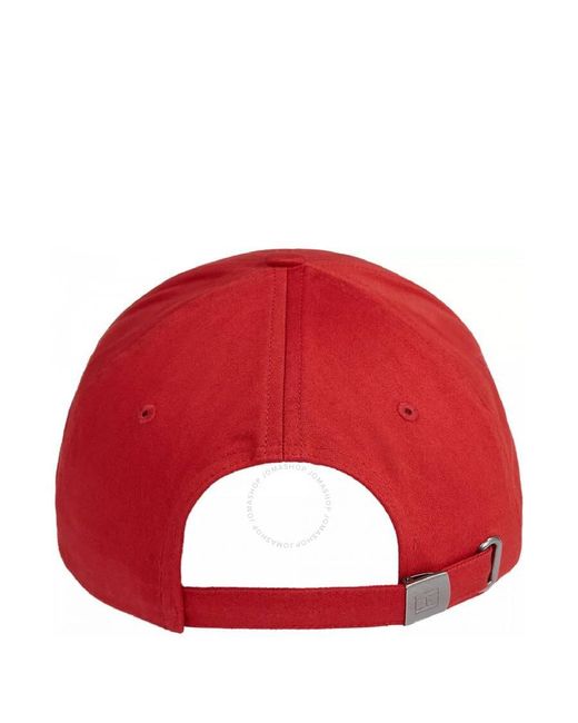 Tommy Hilfiger Corporate Six-Panel Baseball Cap in Red for Men | Lyst UK