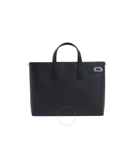 dunhill 1893 Harness Leather Slim Document Case in Black for Men | Lyst