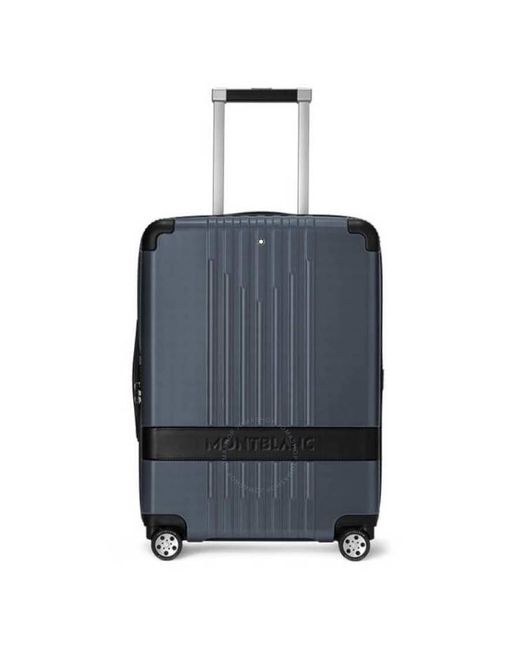 Montblanc Embossed Logo Cabin Trolley in Blue | Lyst