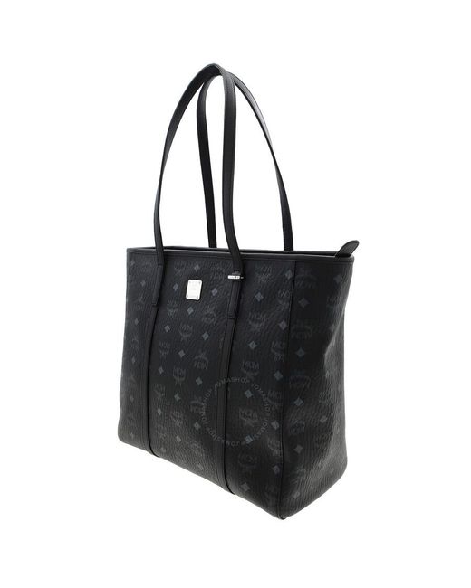 MCM Ladies Medium Toni Shopper Tote in Black | Lyst