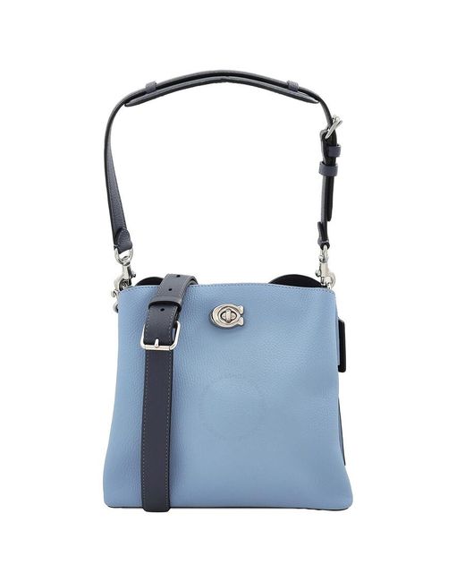 COACH Willow Bucket Bag in Blue | Lyst