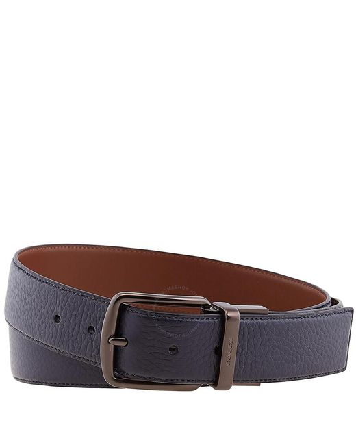 COACH Harness Reversible Belt in Brown for Men | Lyst