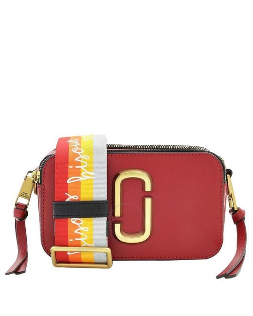 Marc Jacobs The Snapshot Bag in Red | Lyst