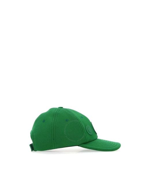 Burberry Velcro Logo Patch Baseball Cap in Green for Men | Lyst
