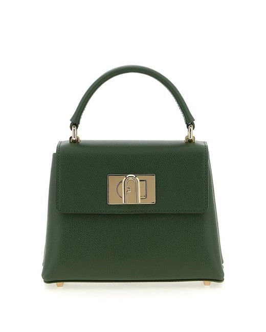 Furla 1927 Mini Handbag in Green | Lyst UK