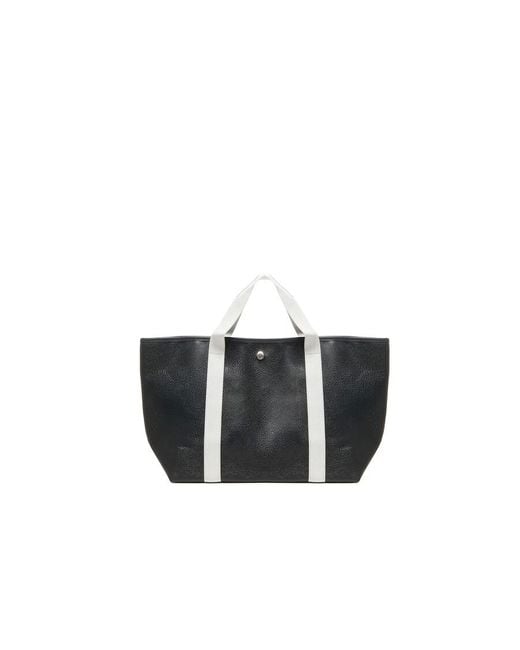 Herve Chapelier Herv Chapelier 615G09 Medium Tote Bag in Black | Lyst UK