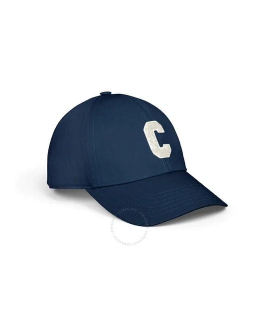 Celine Initial Baseball Cap in Blue | Lyst