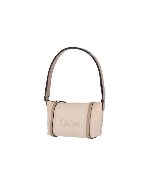 Chloé Chlo Carry Shoulder Bag in Natural | Lyst UK