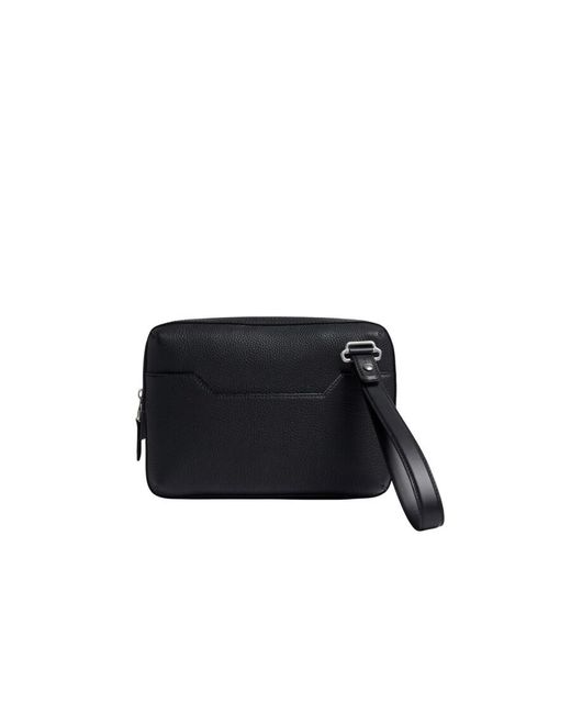 dunhill 1893 Harness City Leather Messenger Bag in Black for Men | Lyst