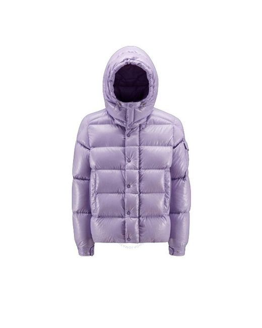 Moncler Maya 70 Hooded Quilted Down Jacket in Purple for Men | Lyst