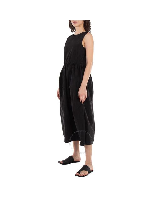 Bally Sleeveless Duchess Midi Dress, Brand Size 40 (Us in Black | Lyst
