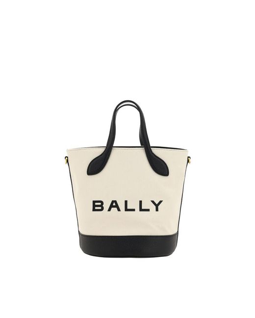 Bally Bag Bucket in White | Lyst