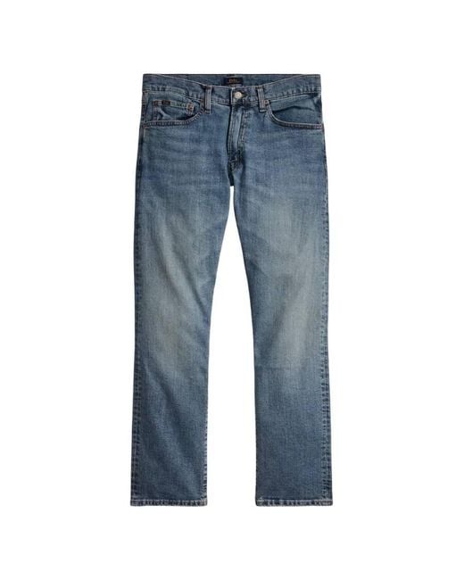 Polo Ralph Lauren Varick Stretch Denim Jeans in Blue for Men | Lyst UK