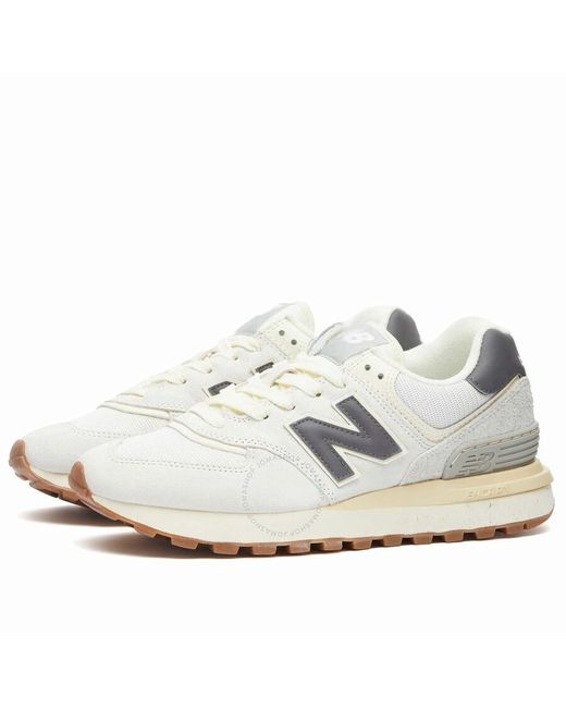 New Balance Suede And Mesh 574 Sneakers, Brand Us in White for Men | Lyst