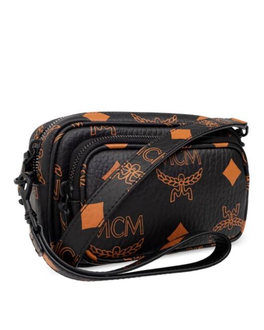 MCM Arem Mini Crossbody Bag in Black for Men | Lyst