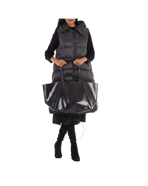 CAHU Pratique - Pvc Canvas Tote in Black | Lyst