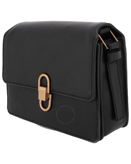 Fossil Small Avondale Leather Crossbody Bag in Black | Lyst UK