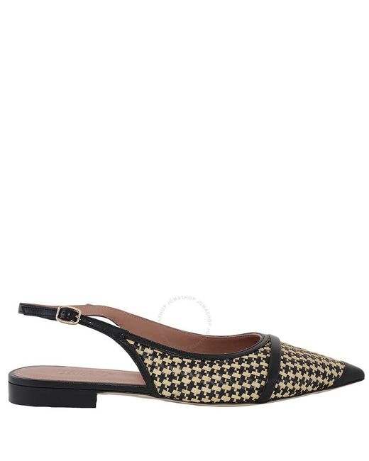 Malone Souliers Jama Slingback Pumps, Brand Size 37 Us in Metallic | Lyst