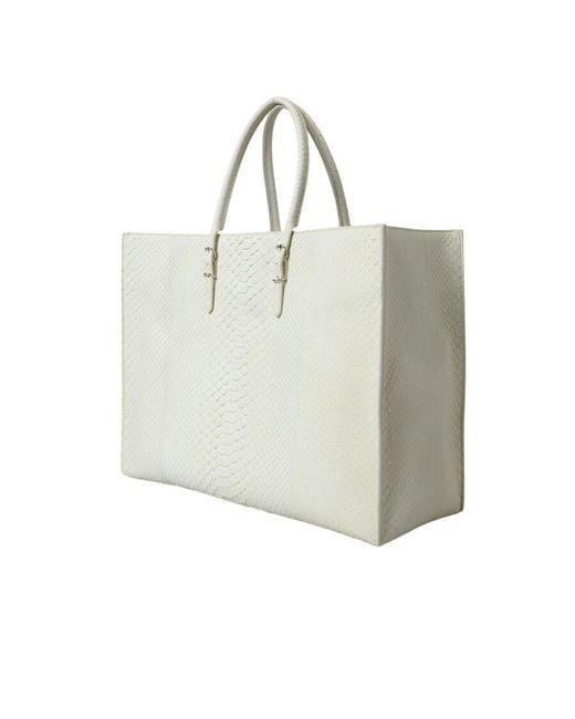 Balenciaga Exotic Skin Leather Shopping Tote Papier Bag Pythonskin in ...