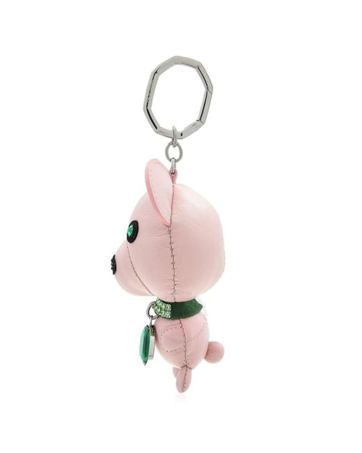 Swarovski Icons Kris Bear Key Ring in Pink | Lyst