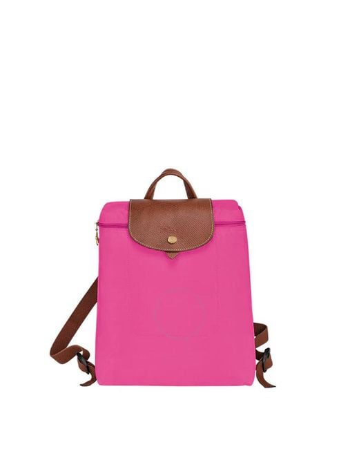 Longchamp Le Pliage Original Backpack in Pink | Lyst