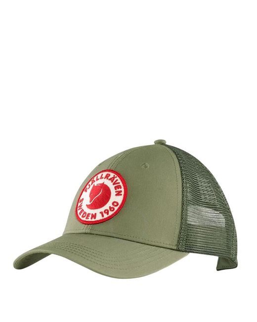 Fjallraven 1960 Logo Trucker Cap in Green for Men | Lyst