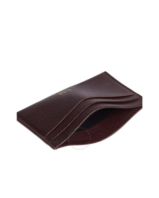 dunhill Duke Fine Leather Card Case in Brown for Men | Lyst UK