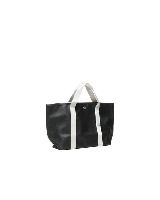 Herve Chapelier Herv Chapelier 615G09 Medium Tote Bag in Black | Lyst UK