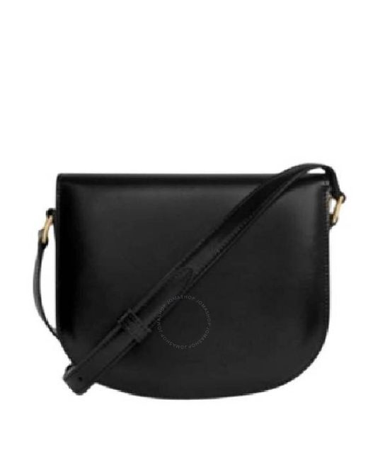 Celine Triomphe Besace Bag in Black | Lyst