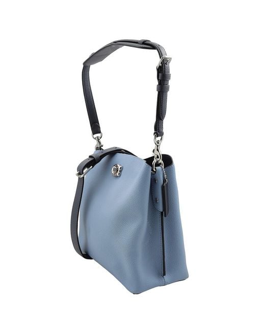 COACH Willow Bucket Bag in Blue | Lyst